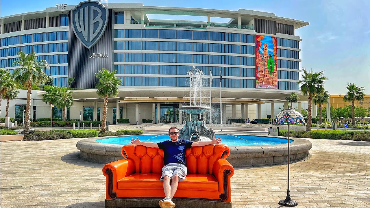 Inside the Warner Brothers Theme Park Hotel in Abu Dhabi - YouTube