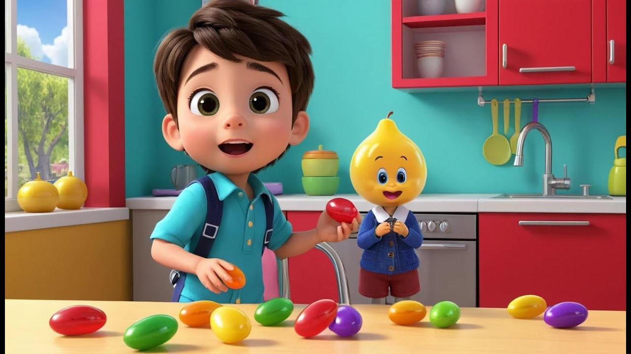 Where Did the Jelly Beans Go? | Fun Jelly Bean Song for Kids | Sweet ...