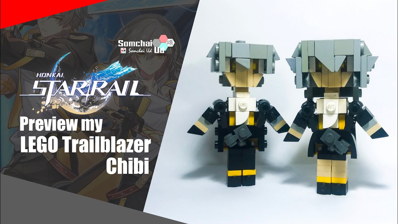 Preview my LEGO Trailblazer Chibi From Honkai: Star Rail | Somchai Ud ...