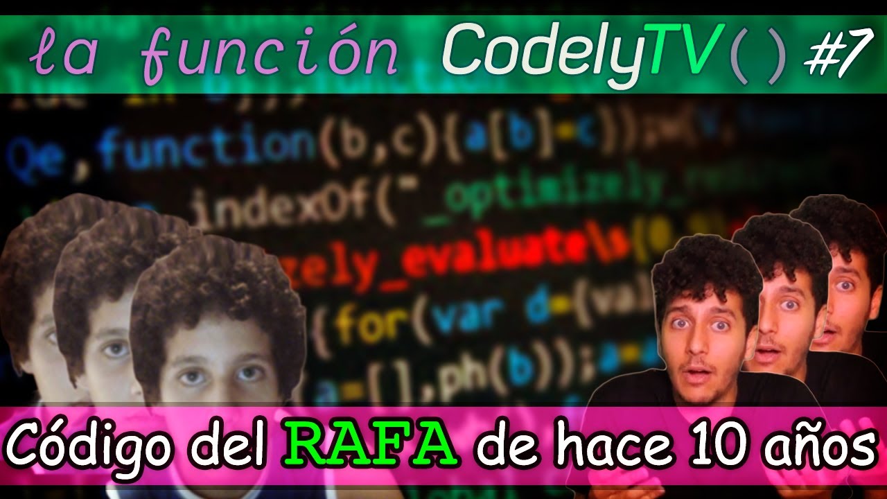 Analizando código del Rafa de hace 10 años 💂👶 | la función CodelyTV(): 7 - YouTube