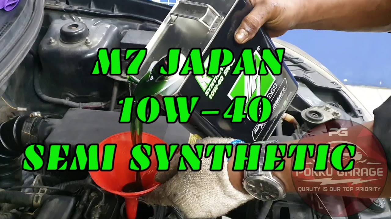 M7 JAPAN engine oil - YouTube