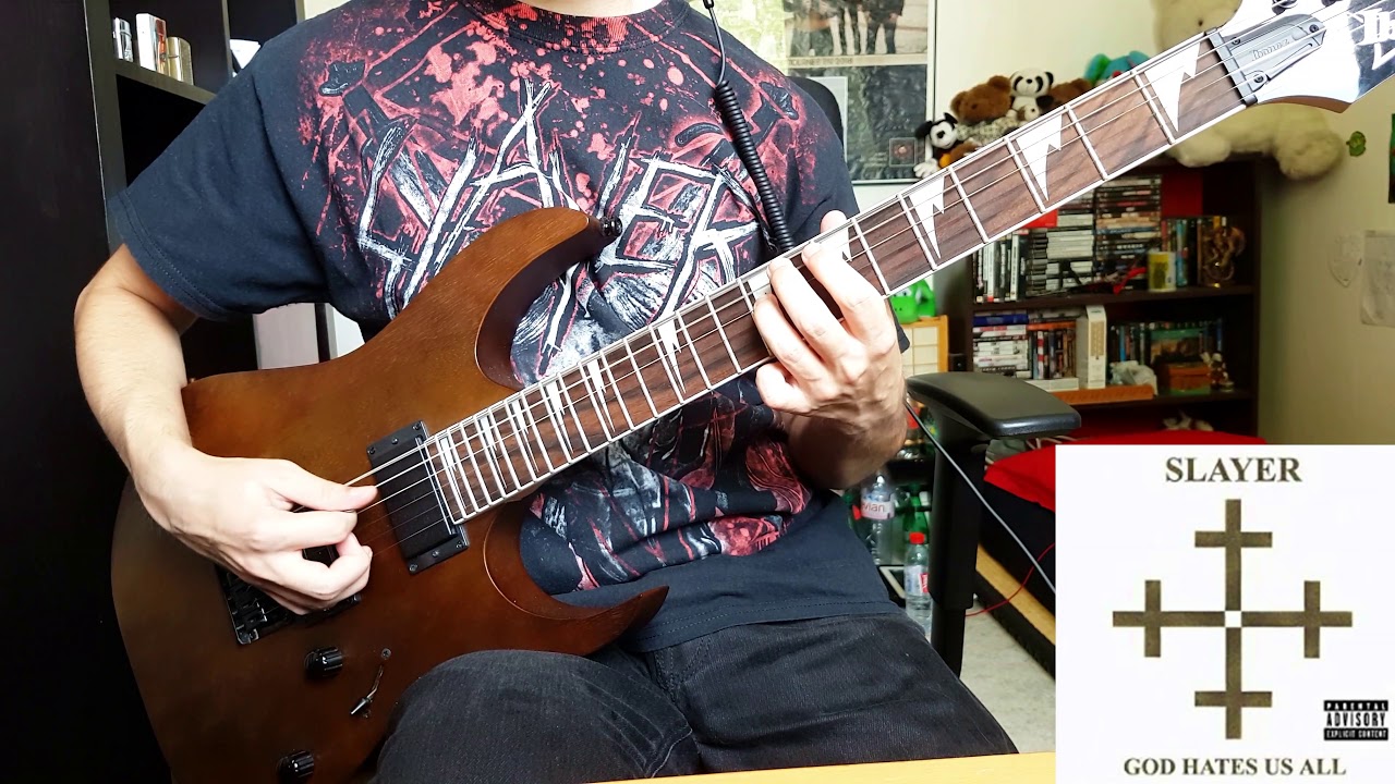 Slayer - Disciple 4K Guitar Cover - YouTube