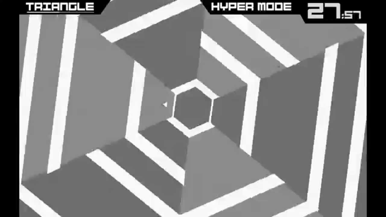 SUPER HEXAGON - Hyper Hexagonest 65.27 (with ending) - YouTube