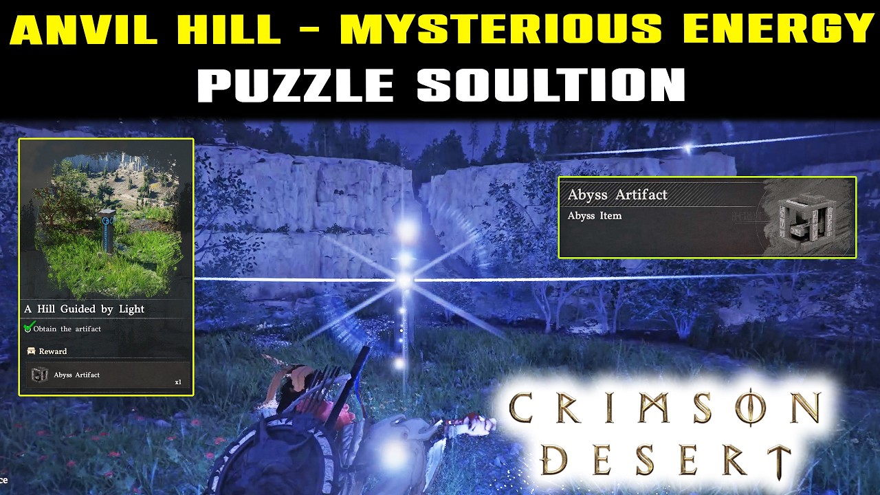 Anvil Hill Mysterious Energy Puzzle (A Guide Guided by Light) | Crimson ...