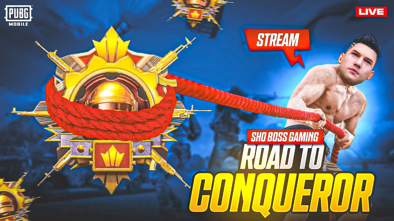 ROAD TO CONQUEROR | SHO BOSS GAMING | PUBG MOBILE - YouTube