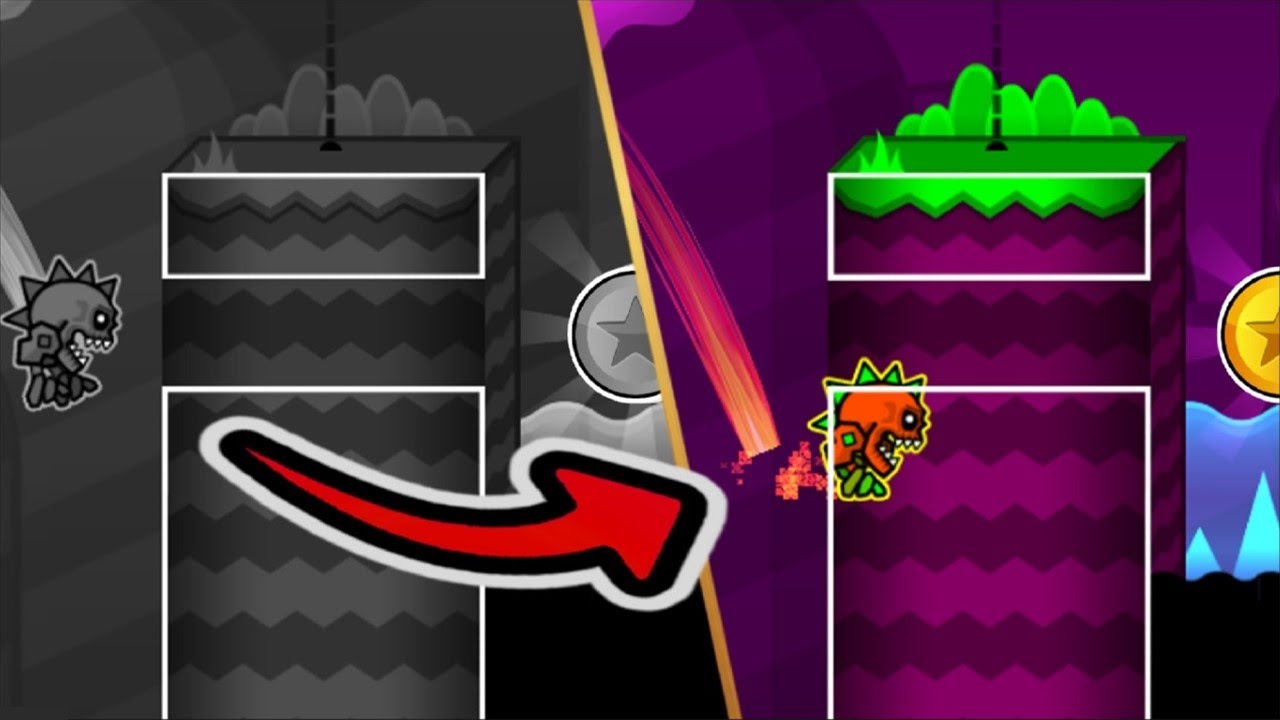 No conocías este bug secreto de Geometry Dash!!! - YouTube