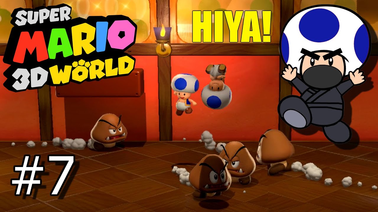 TOAD A SECRET NINJA! | Super Mario 3D World - YouTube