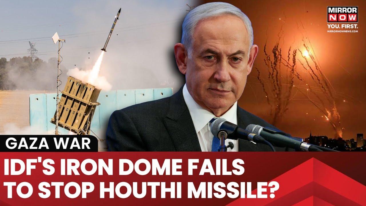 Houthis Strike Israel| IDF's Iron Dome Fails To Stop Missile From Yemen ...