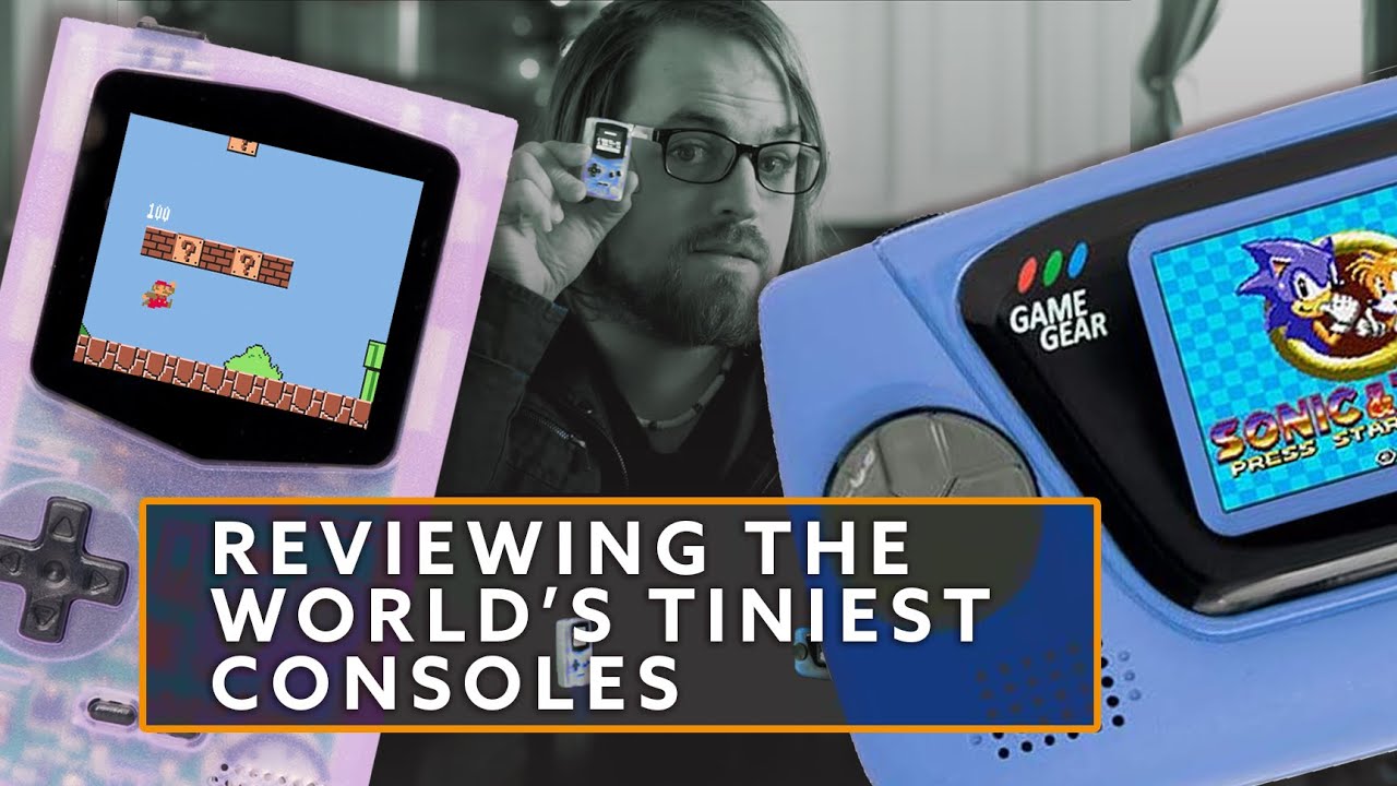 Smallest Consoles Ever? | Game Gear Micro vs. PocketSprite - YouTube