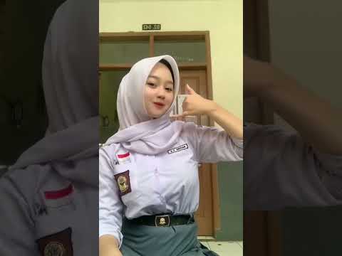 Jilbab SMA Cantik😍 #shorts