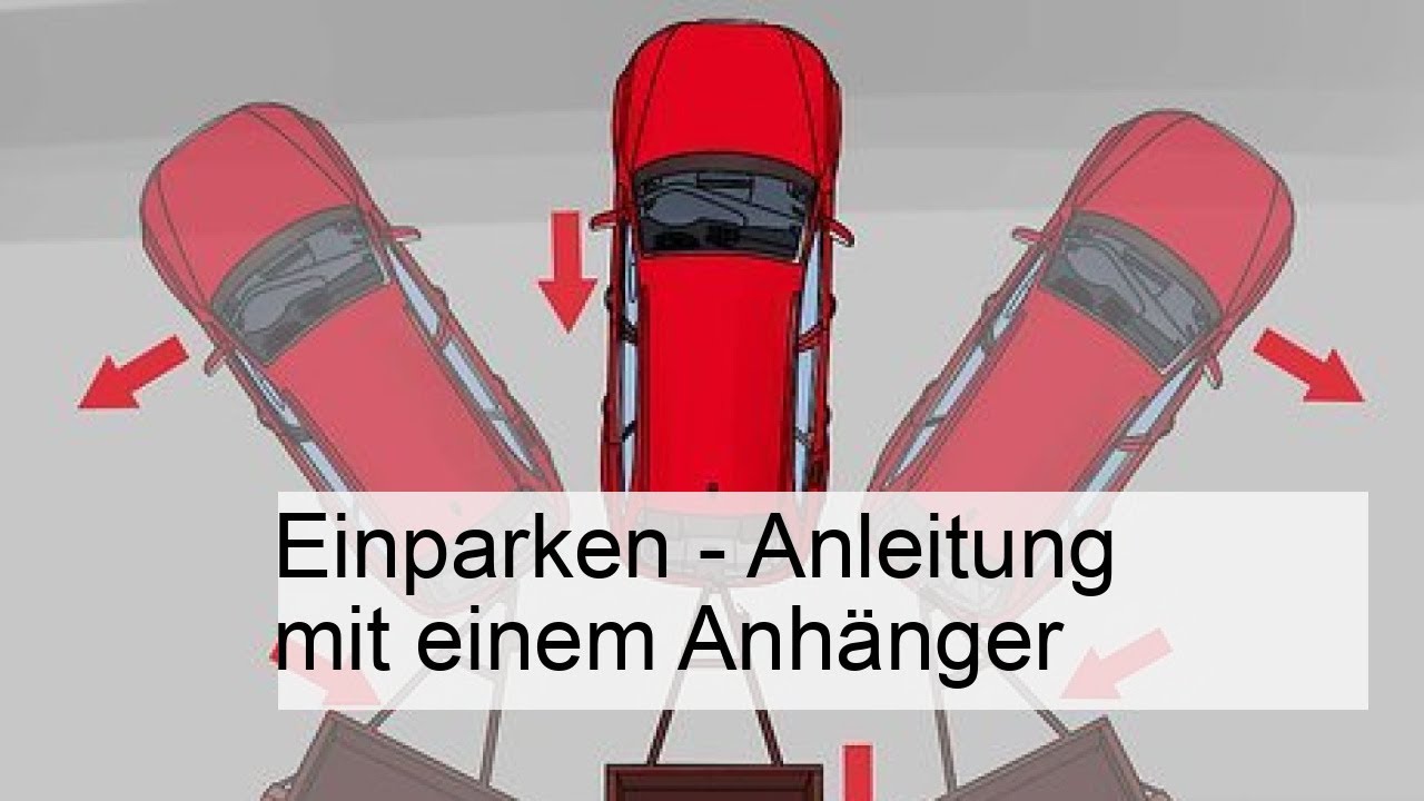 Einparken leicht gemacht: Schritt-für-Schritt-Anleitung für Anhänger ...