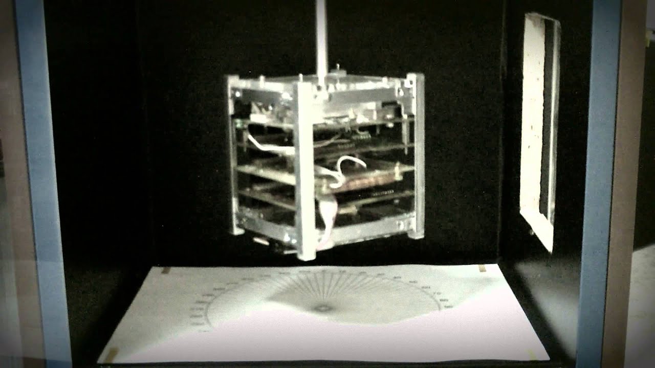 CzechTechSat - A Space-Friendly CubeSat ADCS MTQ Demonstration - YouTube