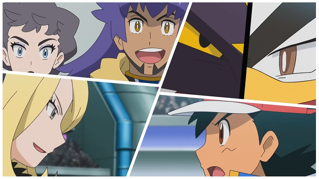 The Epic Battle of Ash vs Cynthia - Who Will Win? - YouTube