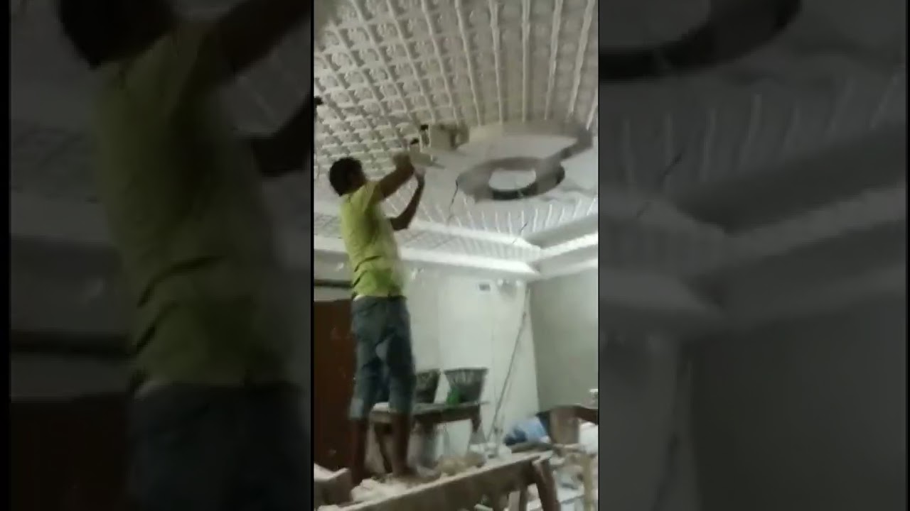 how to Gypsum decorations folsiling #shorts #viralvideo gypsum - YouTube