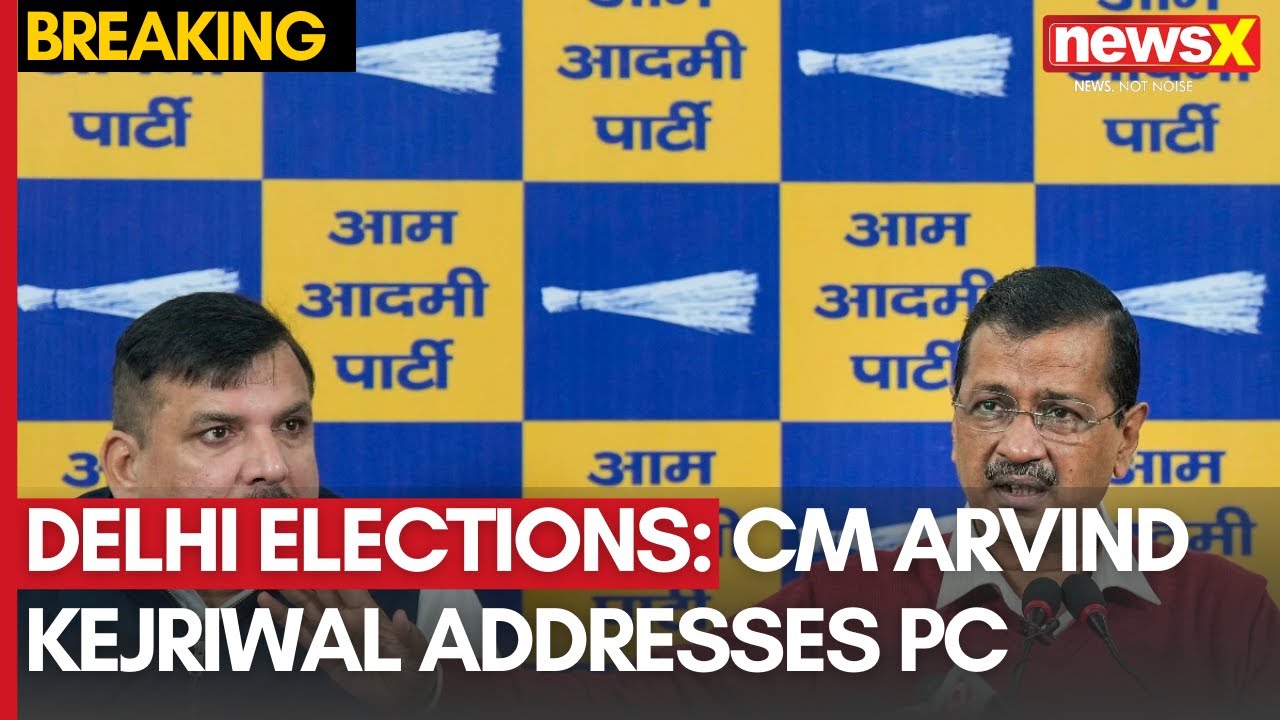 Delhi Assembly Elections: CM Arvind Kejriwal Addresses Press Conference ...
