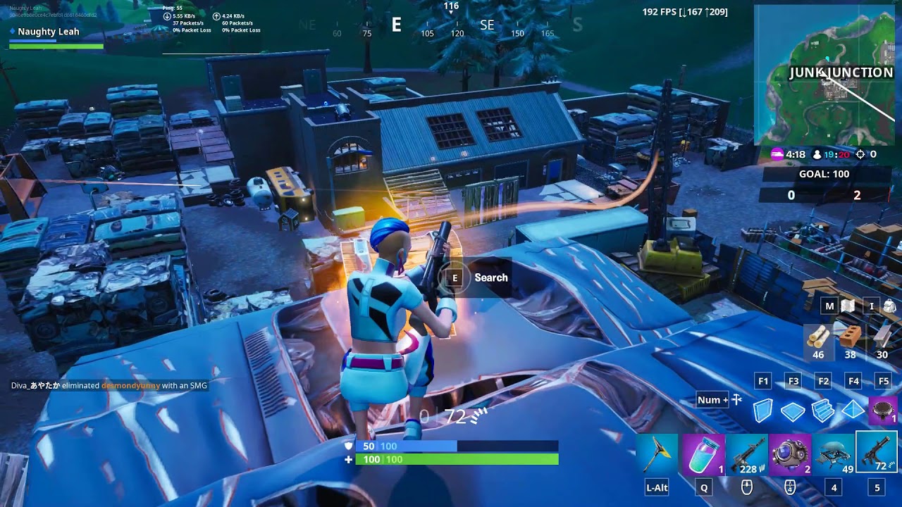 《Fortnite》Season 10 Gothic - 2 Suppressed Weapon Eliminations - YouTube