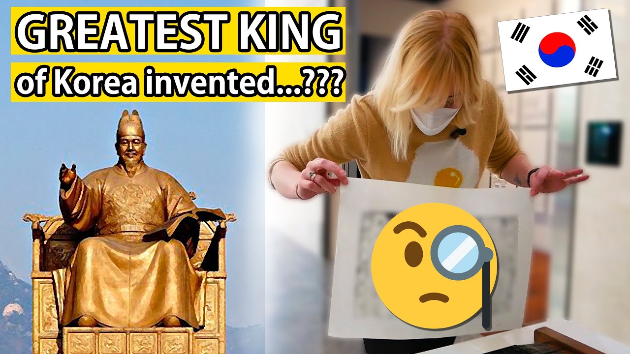 The greatest King ___ of Korea invented ____? ｜K-UNESCO ADVENTURER EP.6 ...