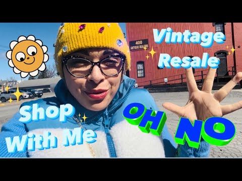 “Genuinely Overwhelmed”| SHOP WITH ME | VINTAGE RESALE | ANTIQUE MALL ...