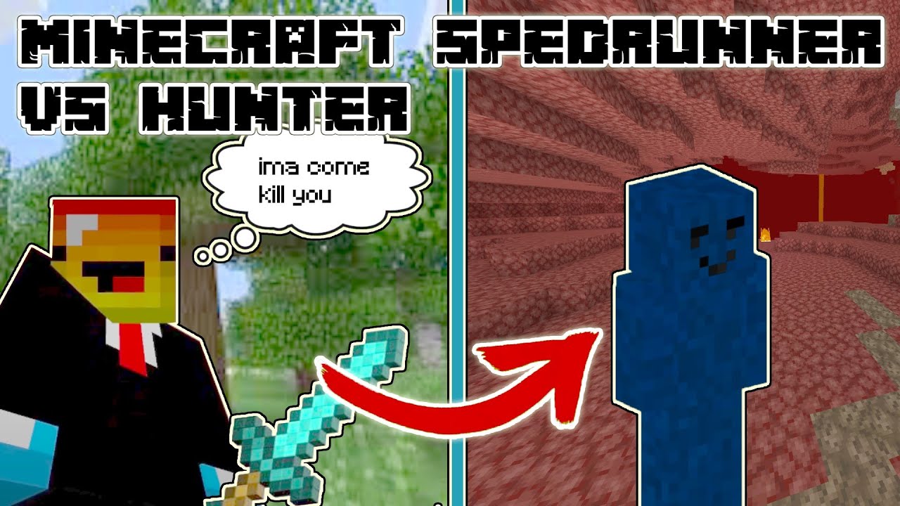So we tried minecraft speedrunner vs hunter.... we SUCKED - YouTube