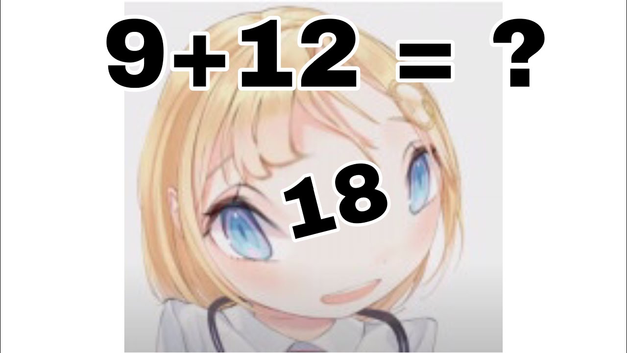 What is 9 + 12 Amelia? - YouTube