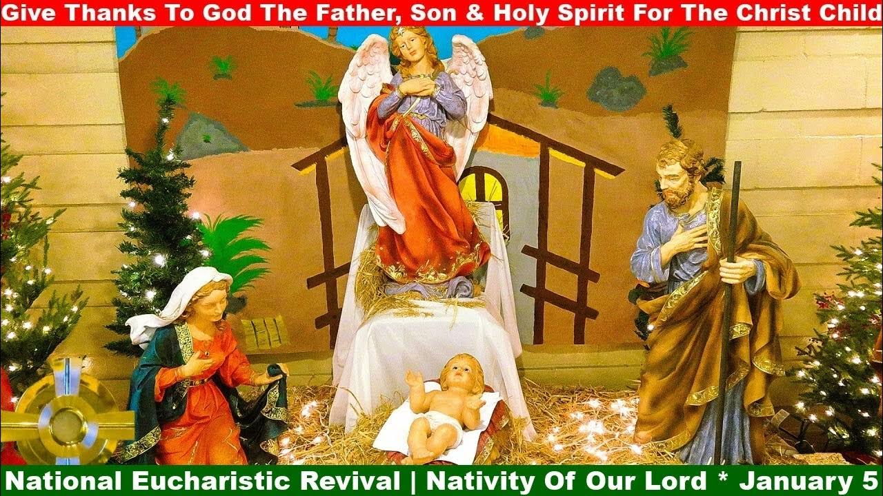 DesertBedrock: FIRST FRIDAY + Jesus Christ Our Lord + Great Are His Blessings! | Eucharistic ...