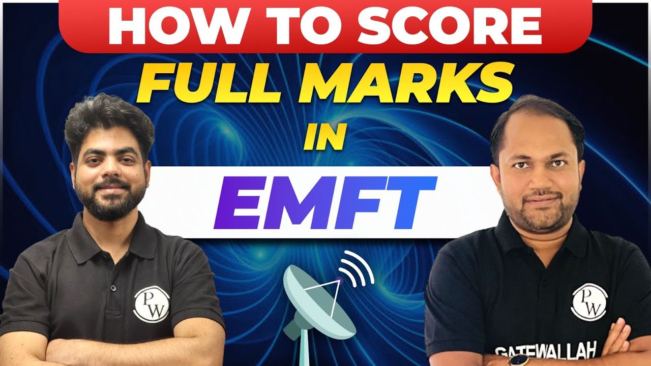 How to Score Full Marks in EMFT | GATE 2023 | EC/EE/IN - YouTube