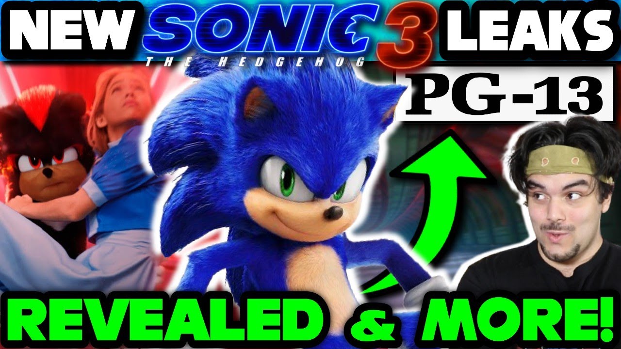 New Sonic Movie 3 Leaks Revealed! - PG-13 Rating Leaked On Website ...