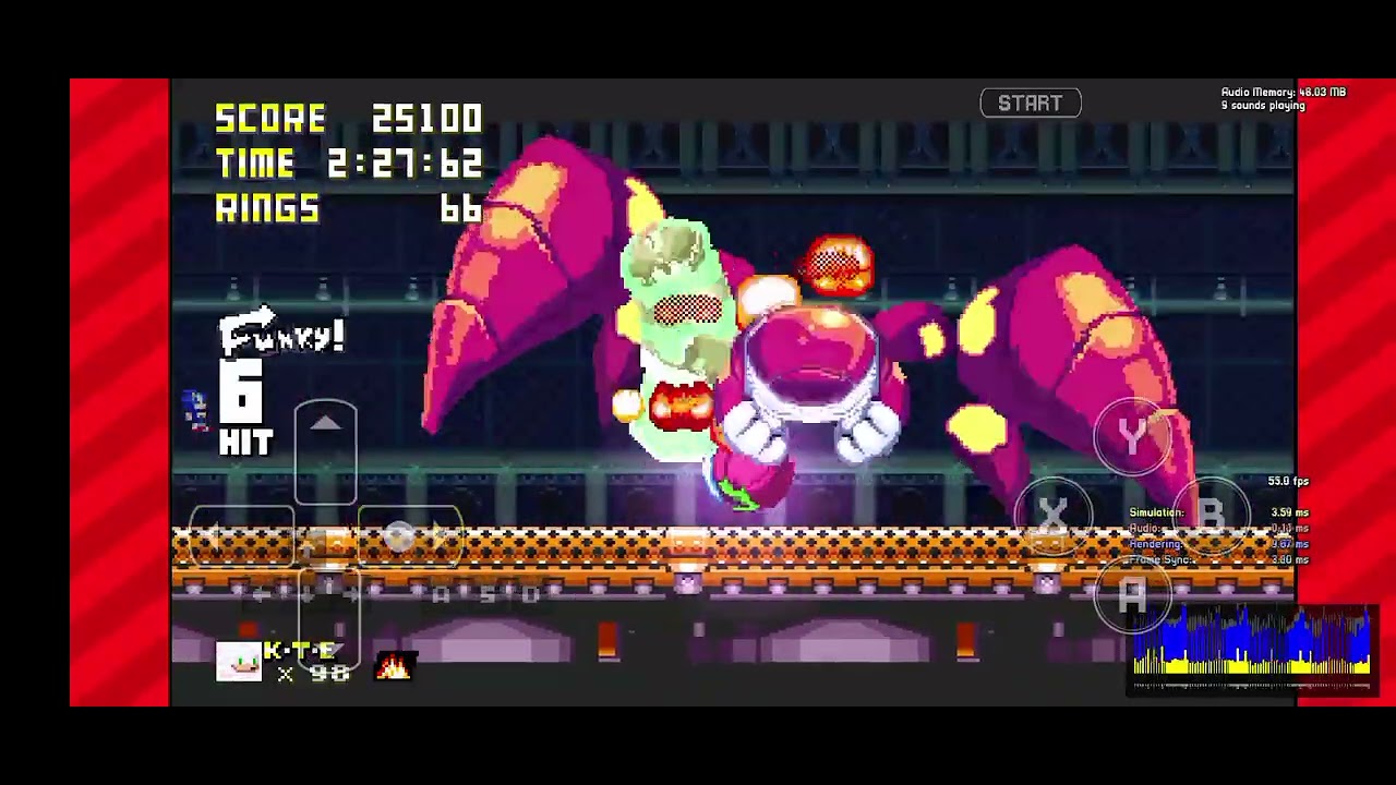 Knuckles newtrogic panic new update xd - YouTube