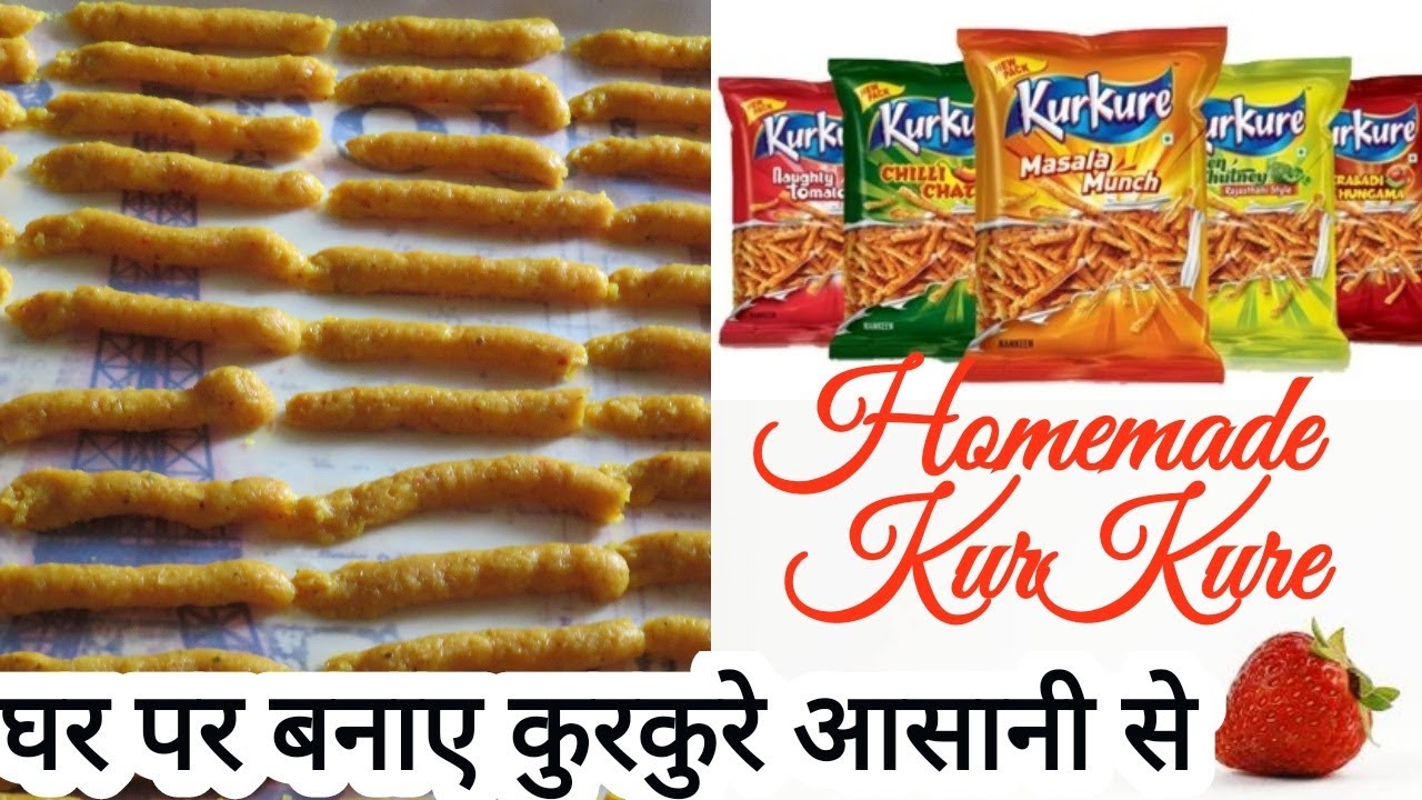 घर पर कुरकुरे बनाने की सम्पूर्ण बिधि || How to make kurkure at home ...