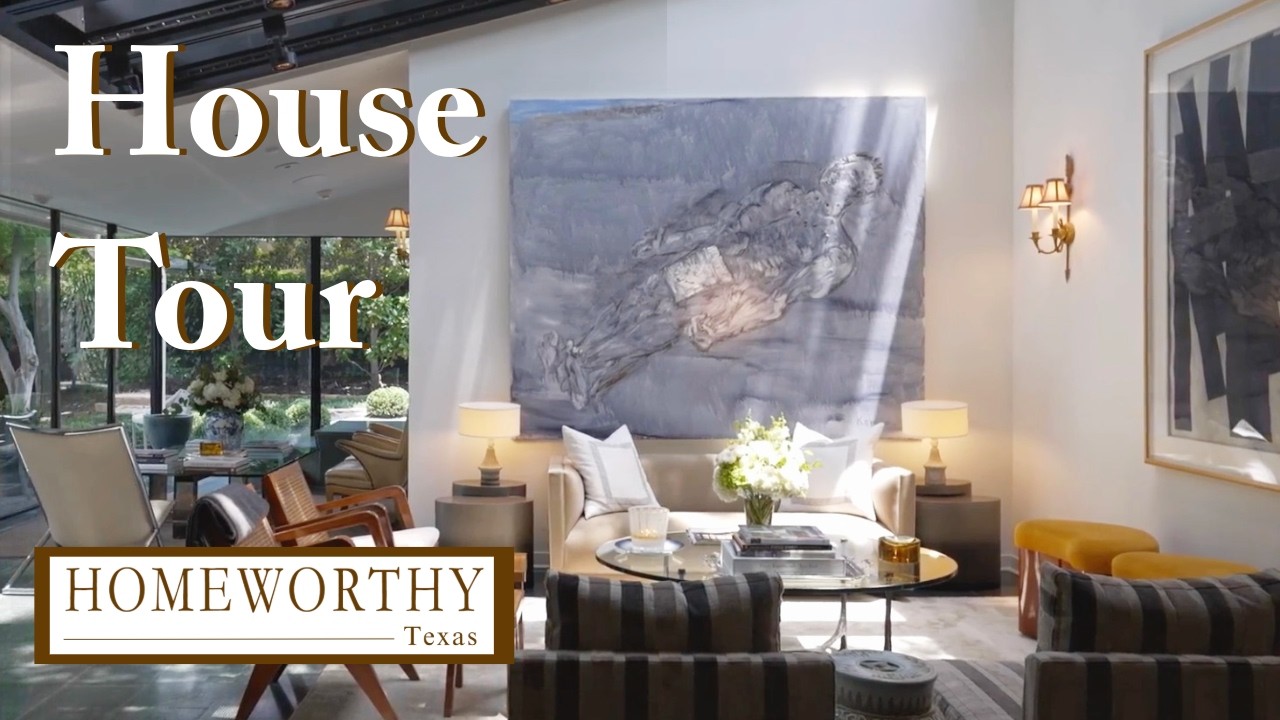 TEXAS HOUSE TOUR | Inside a Stunning Dallas Home with Lush Gardens ...