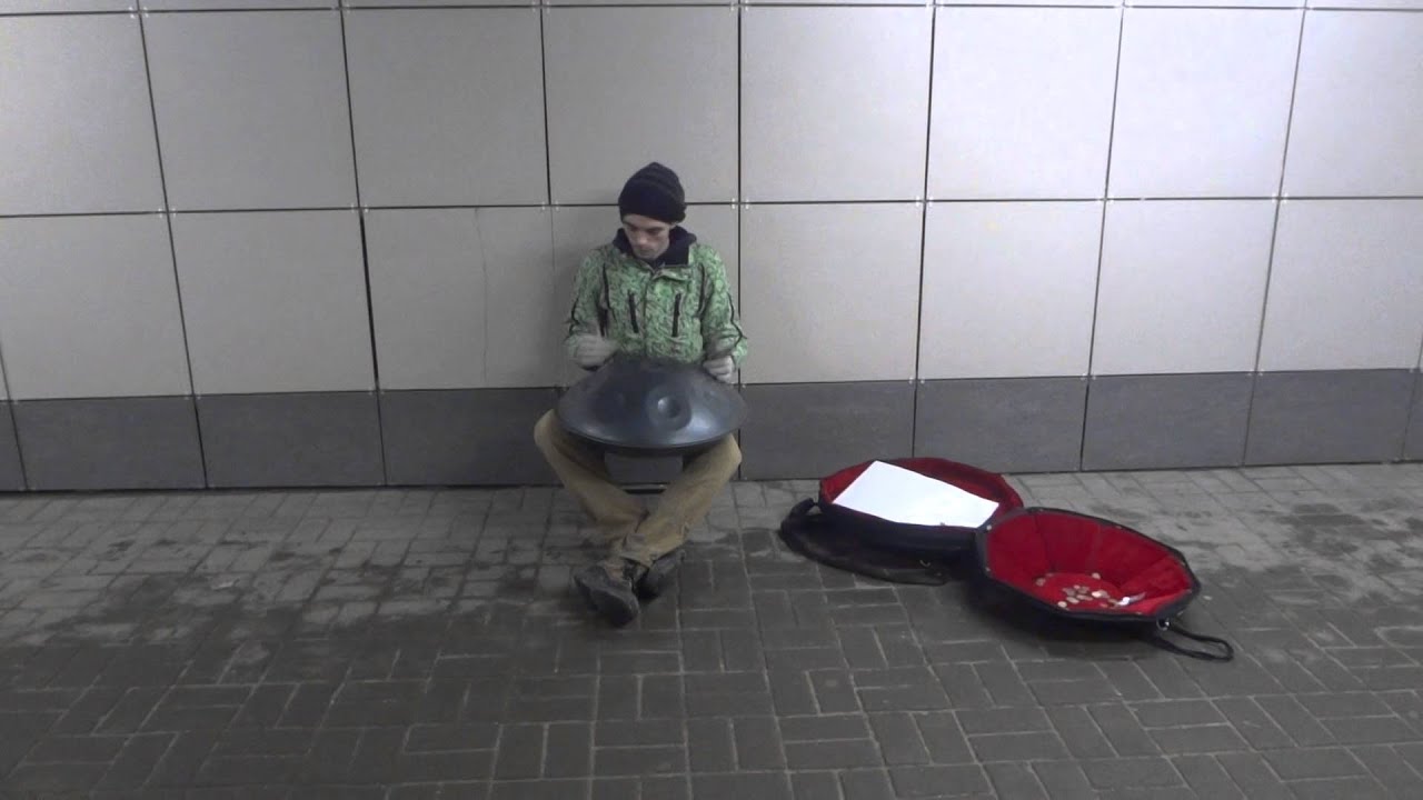 music. alien musical instrument. Hang Drum. Novosibirsk - YouTube