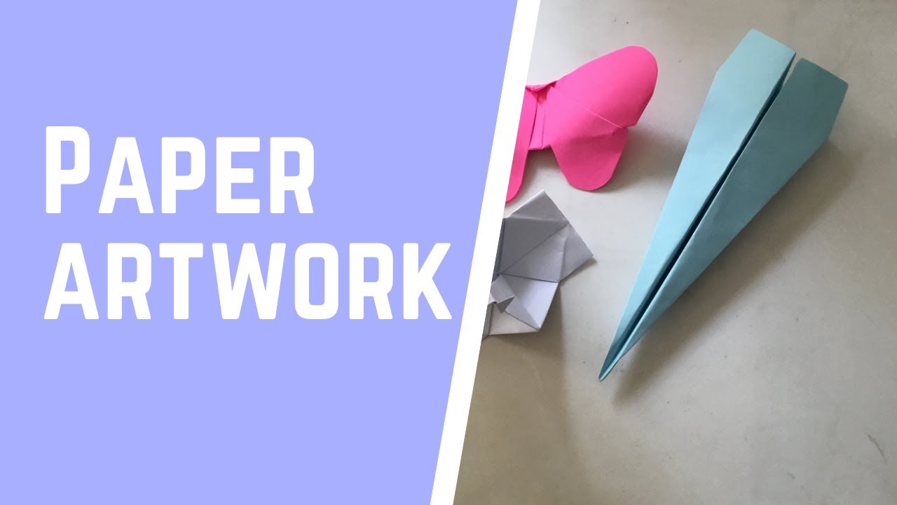 paper hand work | Origami | How to make paper craft from A4 paper (part ...