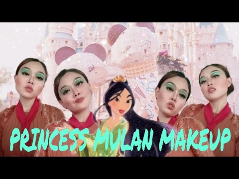 PRINCESS MULAN MAKEUP TUTORIAL TRANSFORMATION @rogelynencontro4111 ...
