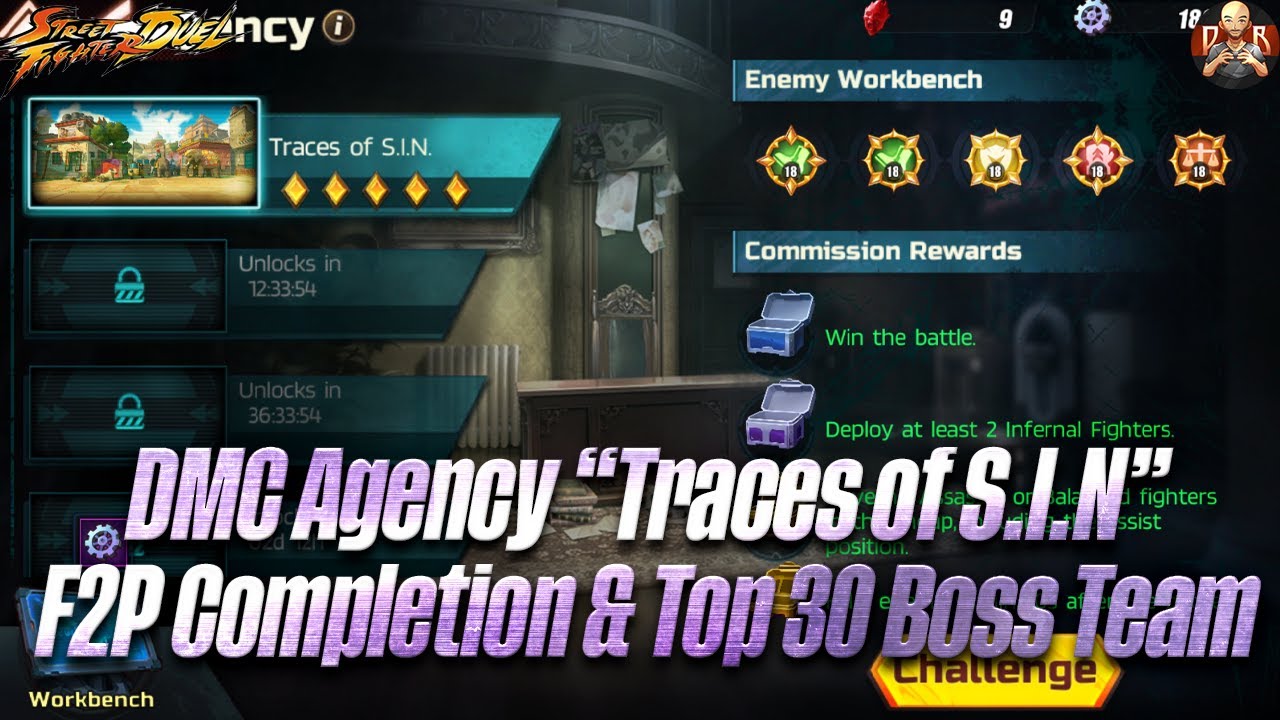 [SF: Duel] - F2P DMC Agency of S.I.N Guide & Top 28 F2P Teams on Nero boss! - YouTube