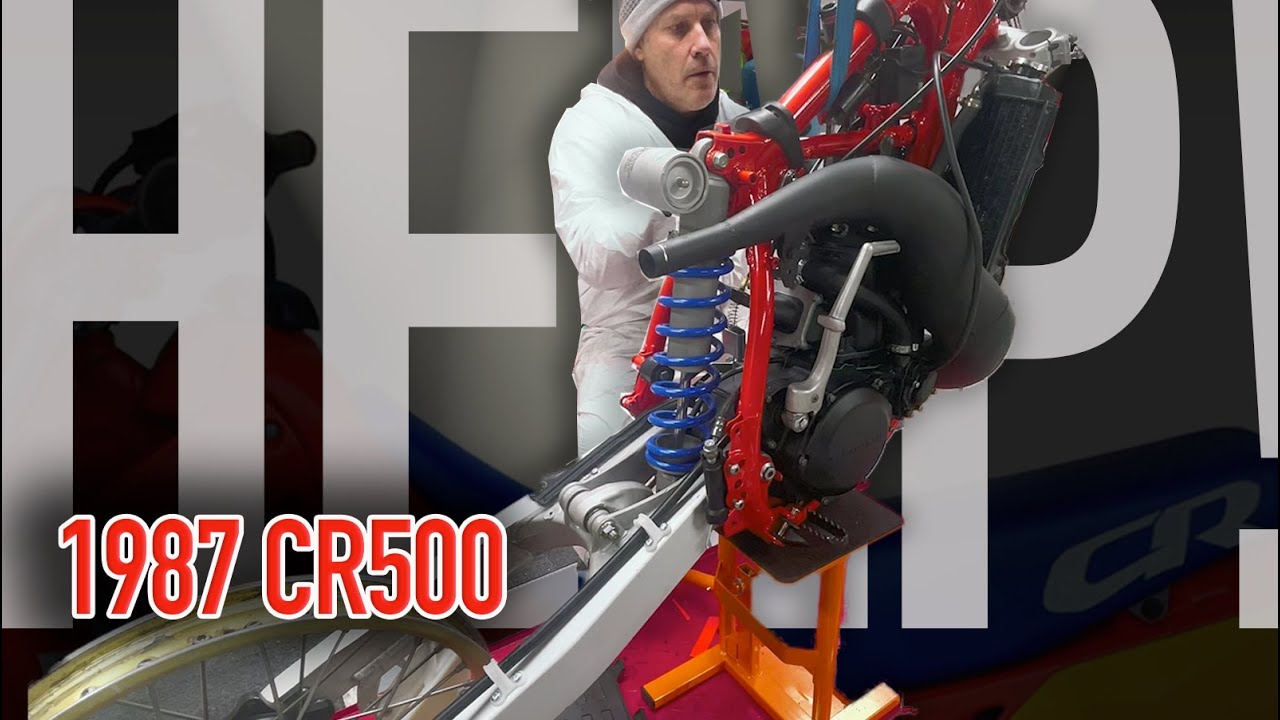 YOUR QUICK GUIDE TO ASSEMBLY- Honda CR500 1987 - YouTube