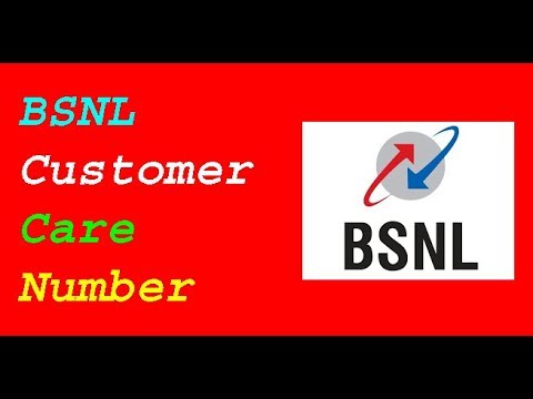 bsnl customer care number, bsnl customer care number toll free - YouTube