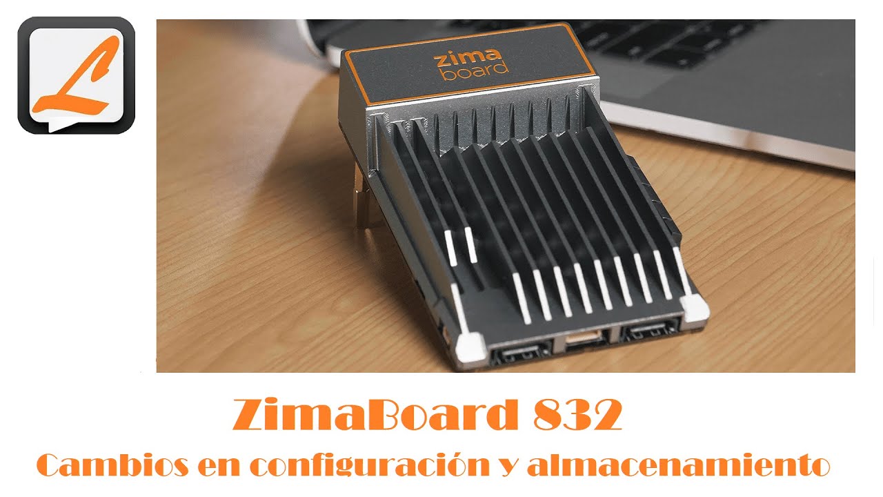 Zimaboard 832 Cambios en la configuración y almacenamiento - YouTube