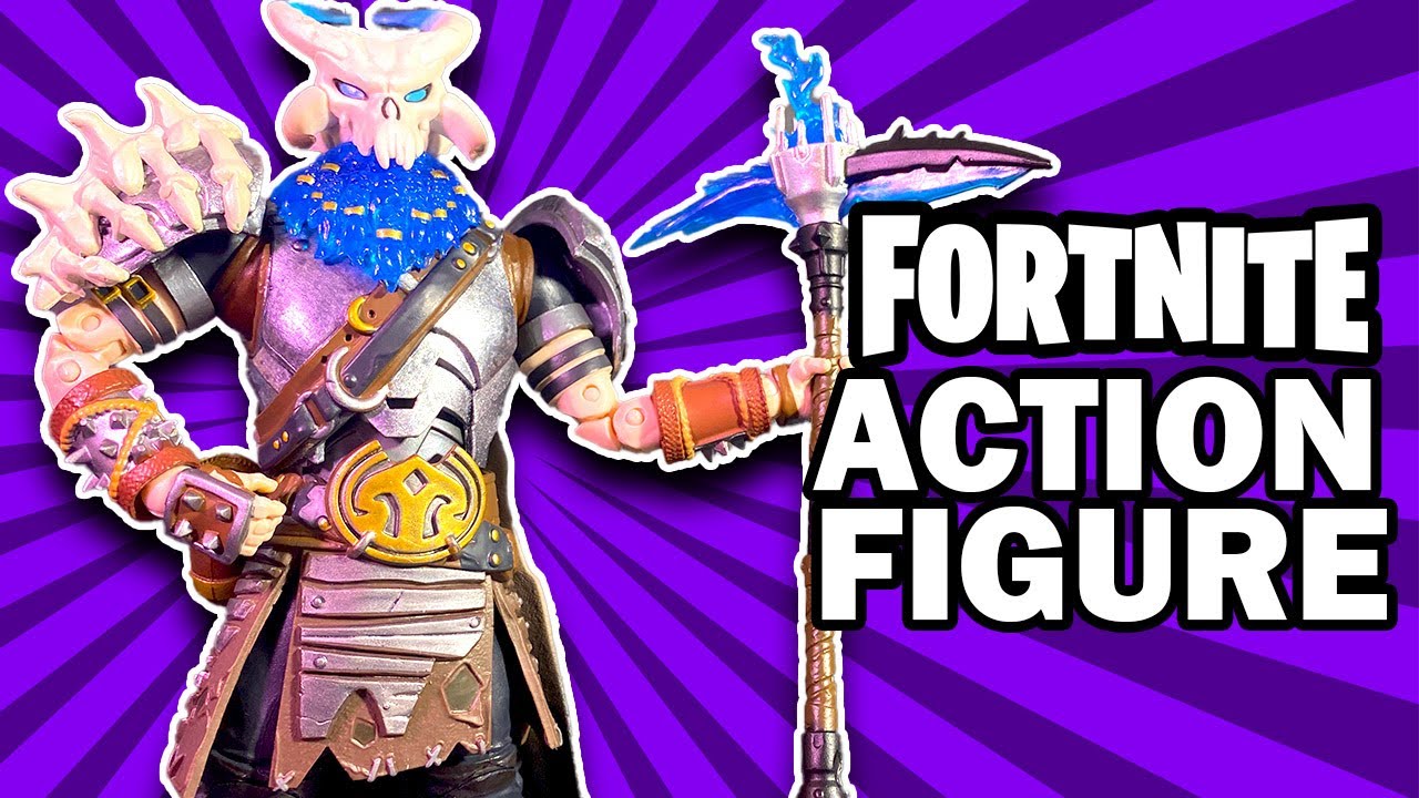 McFarlane's Fortnite Ragnarok Action Figure - YouTube