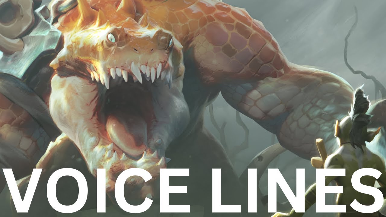 Dota 2 | Primal Beast | Voice Lines - YouTube