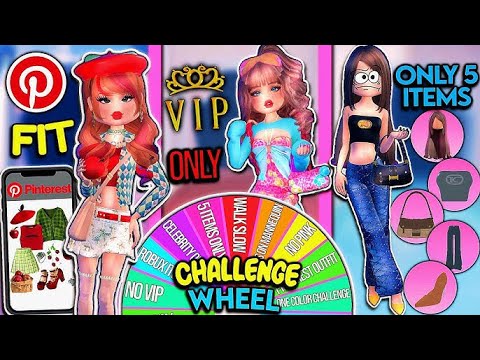 A WHEEL DECIDES MY FATE IN DRESS TO IMPRESS.. (Roblox) #roblox #dti ...