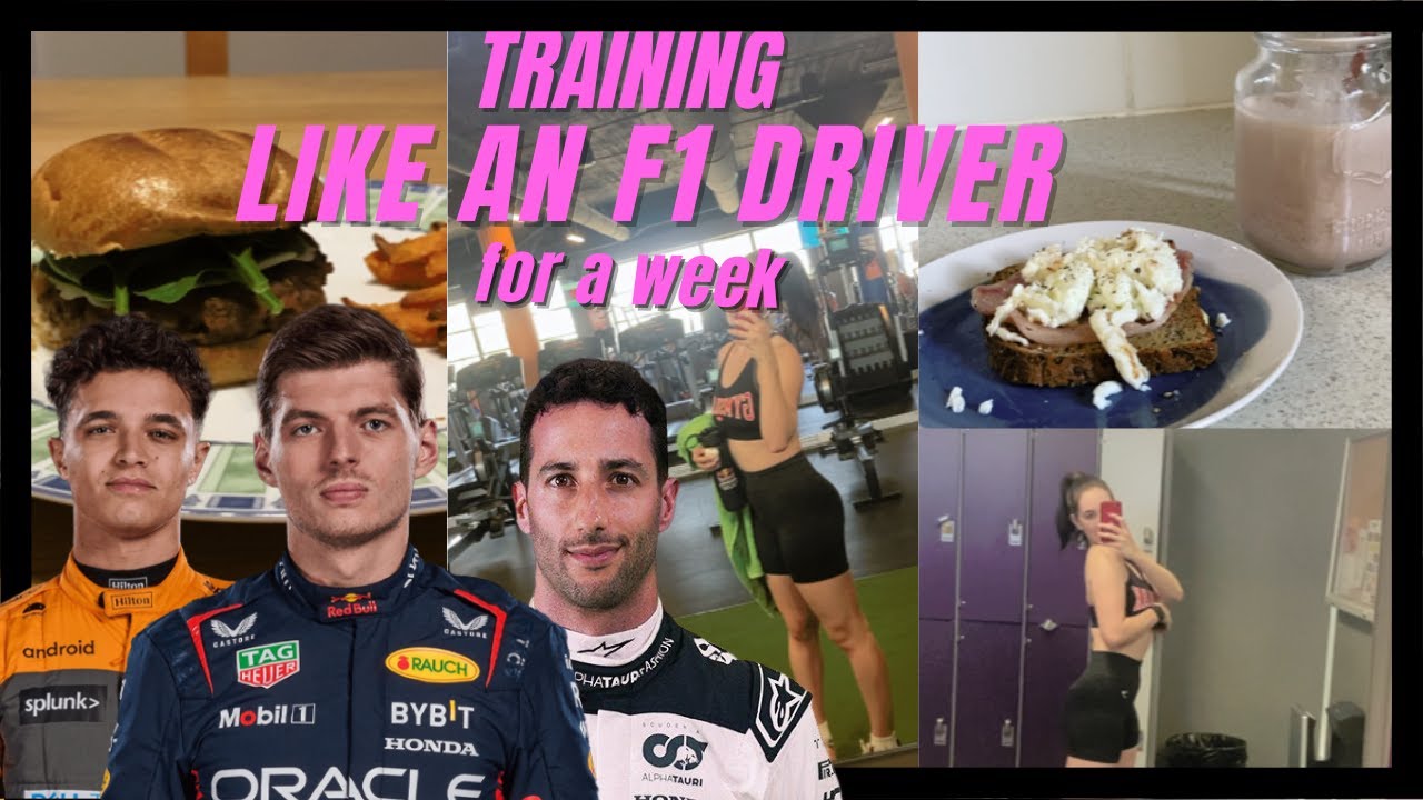 Eating and Training like an F1 Driver for a Week - YouTube