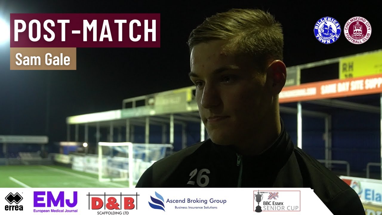 Sam Gale Post Billericay Town (A) - YouTube