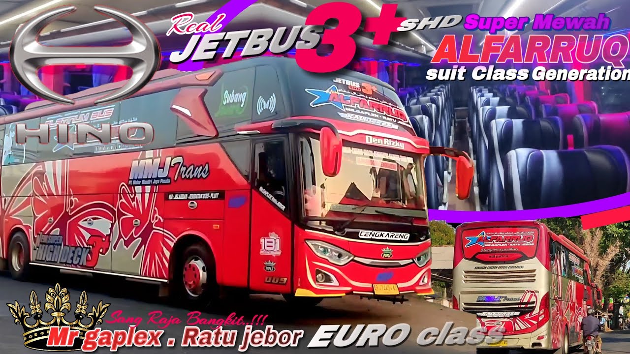 Super mewah unit ALFARRUQ sekarang‼️😁👏🏻 Mr gaplex bawa ALFARRUQ kekasta tertinggi Bus Cirebonan ...