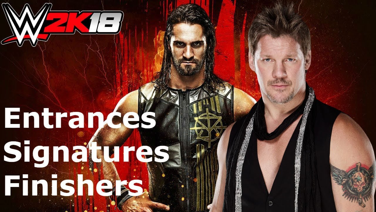 WWE 2K18 Chris Jericho: Entrance/Signatures/Finishers - YouTube
