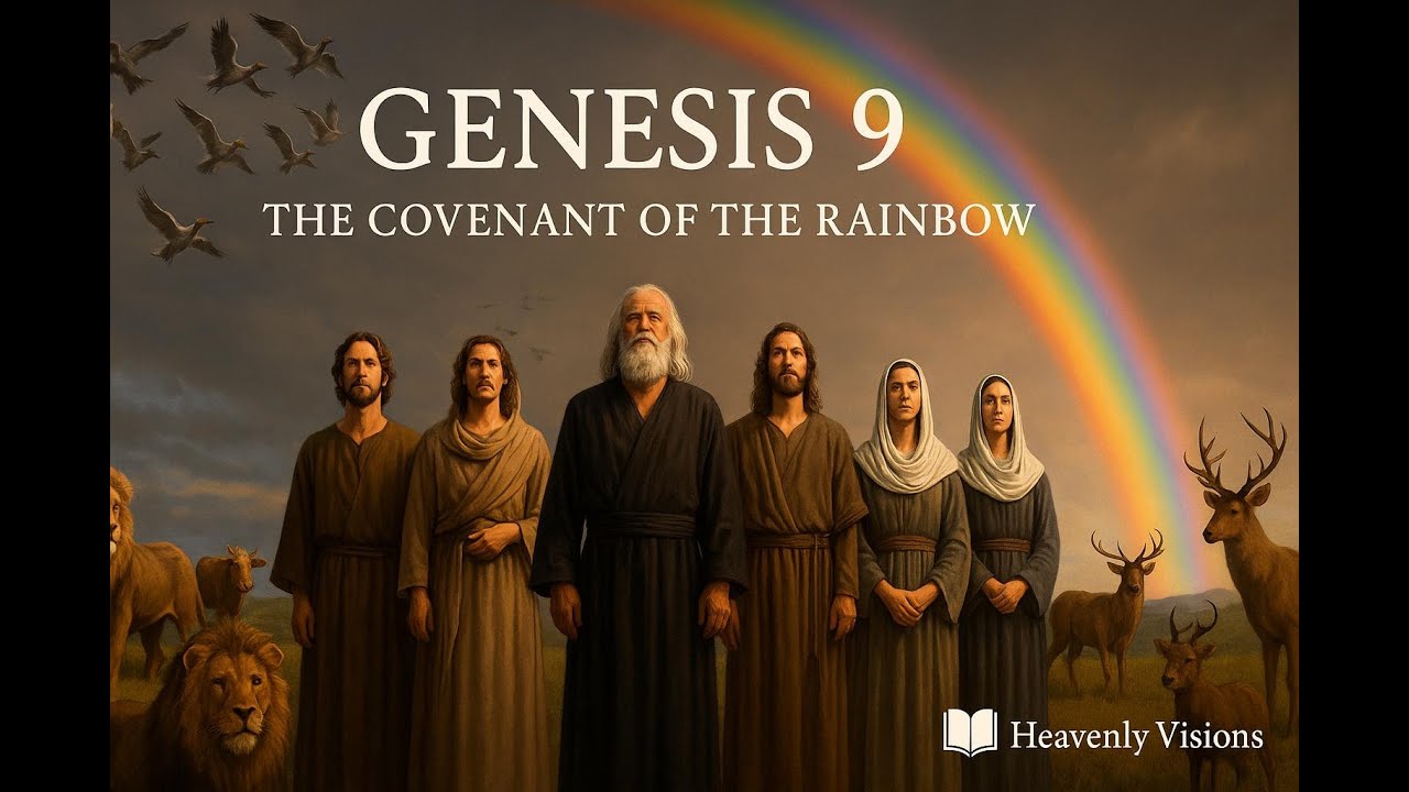 Genesis 9 – The Covenant of the Rainbow 🌈 | Noah’s Legacy and His Sons ...