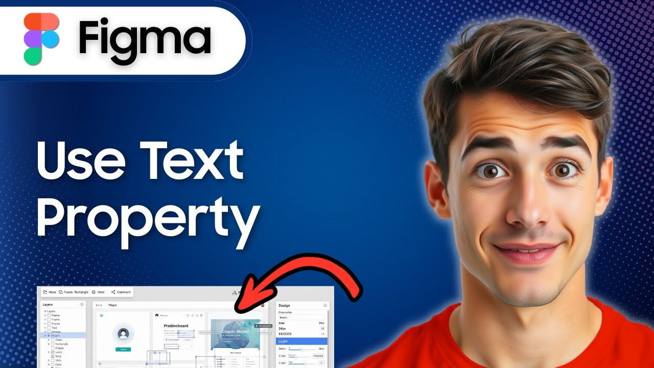 How To Use The TEXT Property In Figma (Easiest Way) (2026 Guide) - YouTube