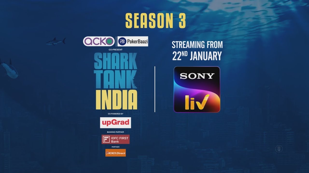 Shark Tank India S3 | Promo | 22nd Jan | Sony LIV | AI Kavach - YouTube