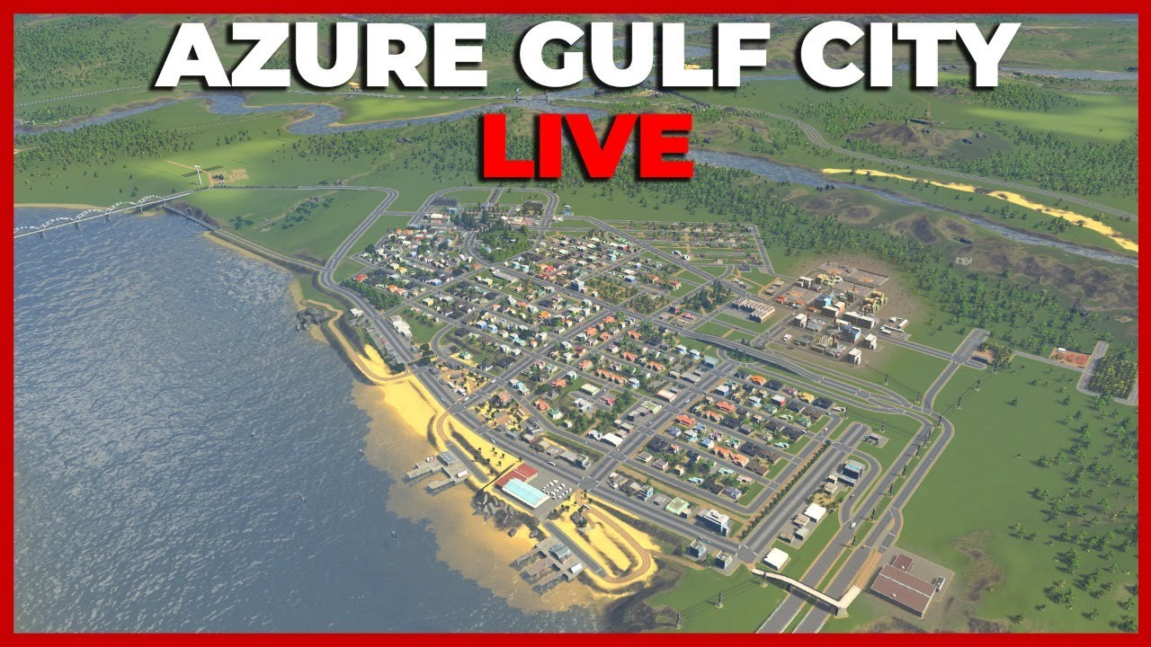 Azure Gulf Sunset Harbor Livestream! - YouTube