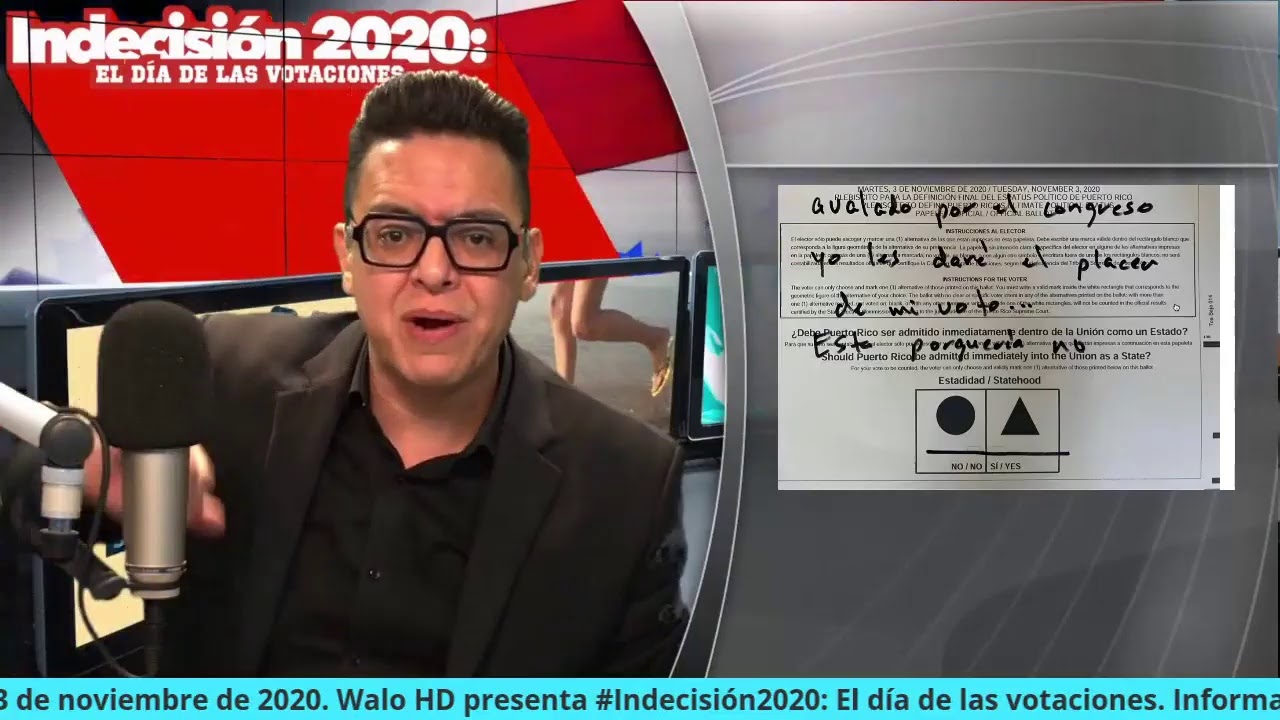 Walo HD presenta #Indecisión2020: El día de las votaciones (Parte 2 ...