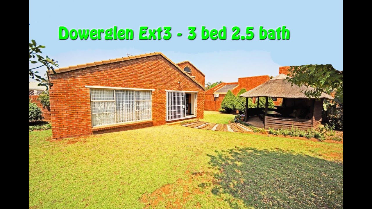 Movie Dowerglen X3 Split level 3 bed 2.5 bath corner property - YouTube